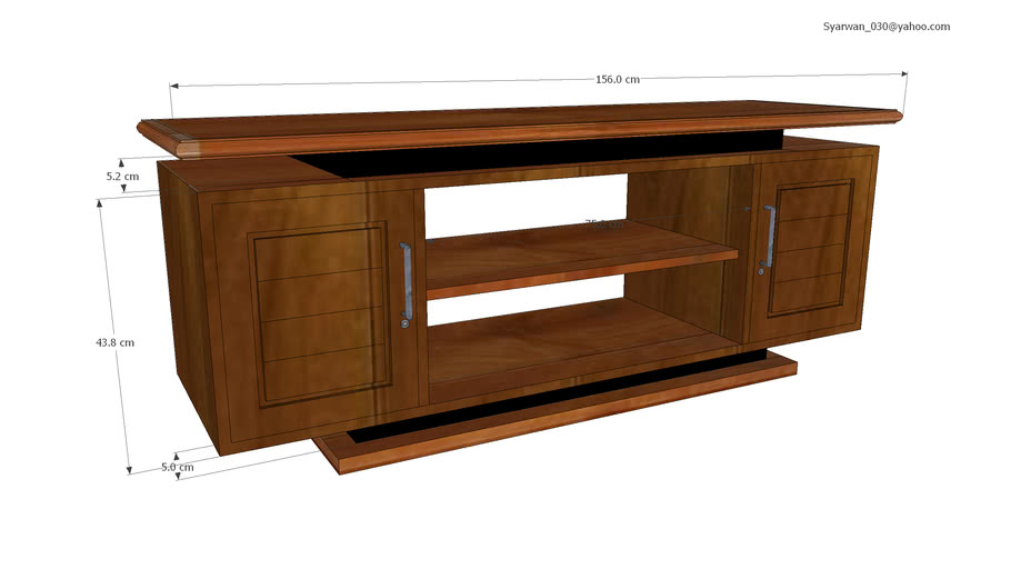 Tv Table | 3D Warehouse