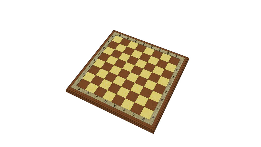 schaakbord-chess board | 3D Warehouse