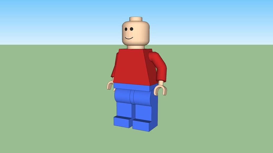 Lego man | 3D Warehouse