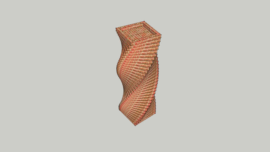twisted column | 3D Warehouse