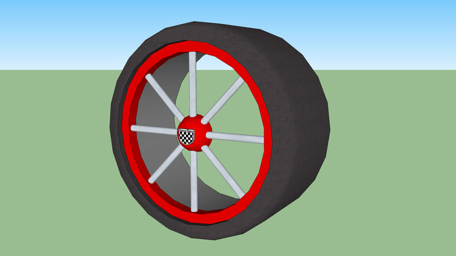 retro wheel | 3D Warehouse
