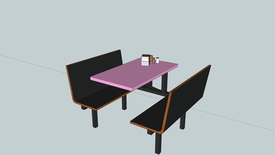 Pizzaria Table | 3D Warehouse