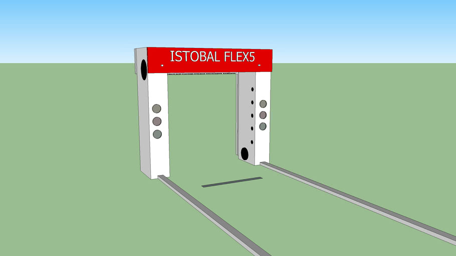 Istobal Flex5 Touch Free Car Wash | 3D Warehouse