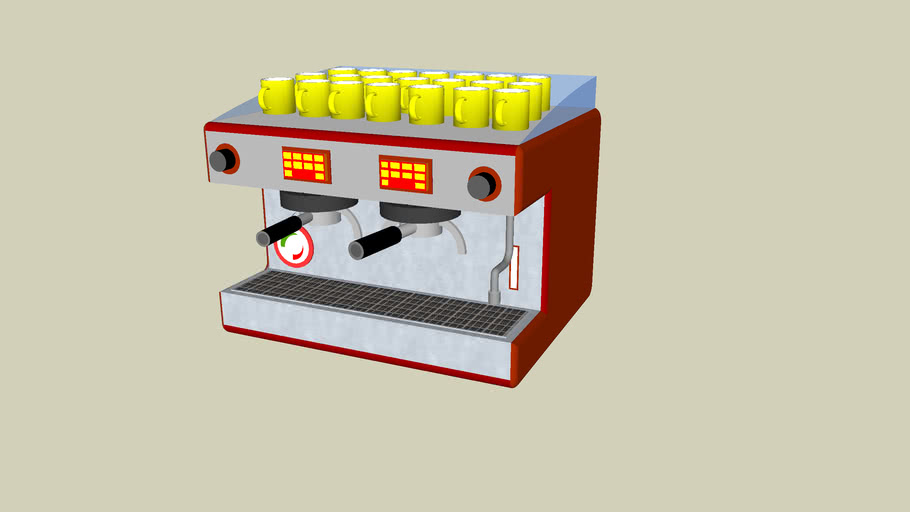 Espresso Machine | 3D Warehouse