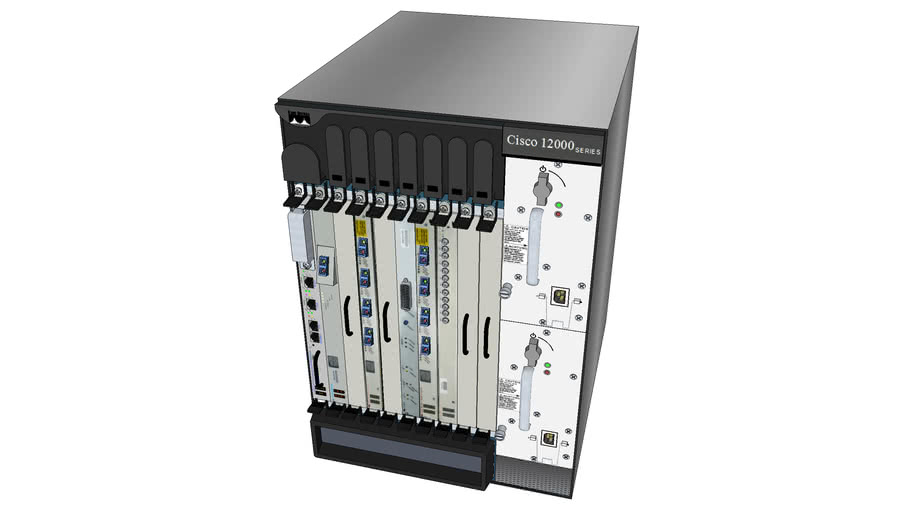 Cisco GSR 12008 Router I do models on request | 3D Warehouse