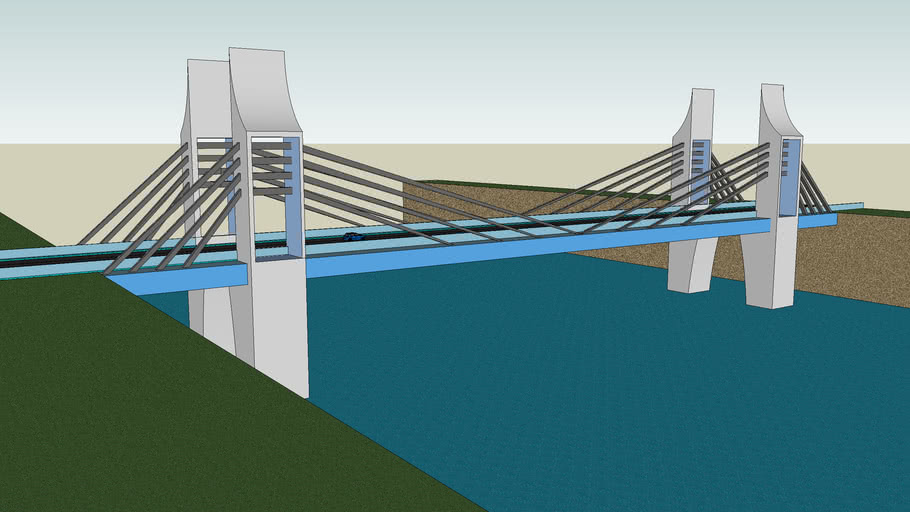 Modern Bridge | 3D Warehouse