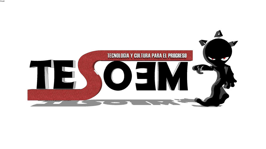 México Logo TESOEM | 3D Warehouse