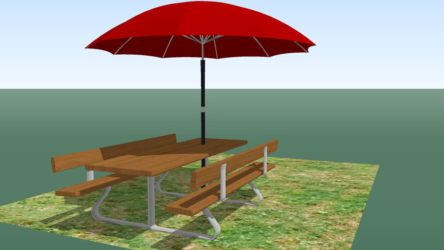 Picnic Table | 3D Warehouse