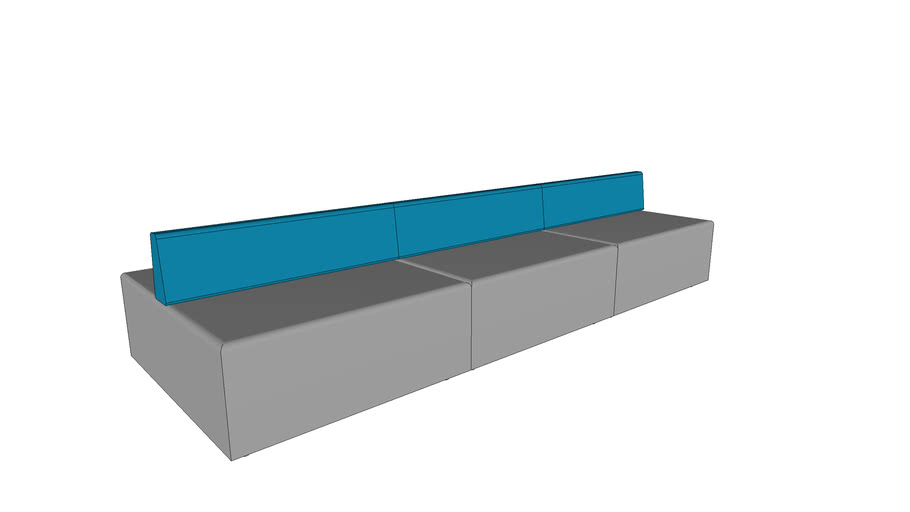 MODULAR BENCH | 3D Warehouse