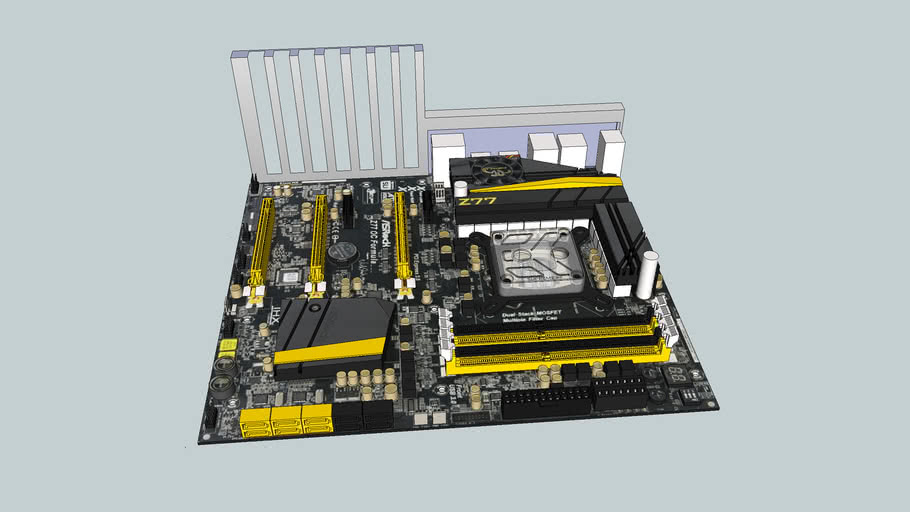 Asrock Z77 OC Formula | 3D Warehouse