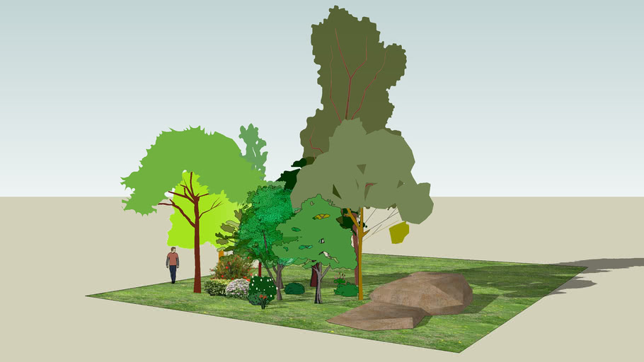 Forest (Try 3) | 3D Warehouse