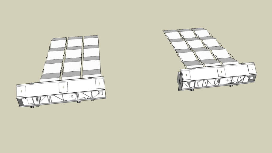 P1, S1 trusses (ISS modules) | 3D Warehouse