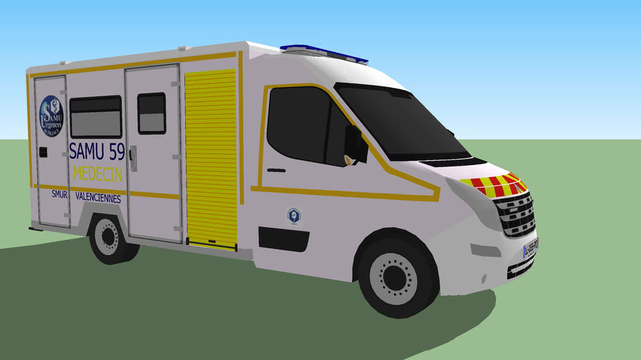 UMH 2 VALENCIENNES SAMU 59 | 3D Warehouse