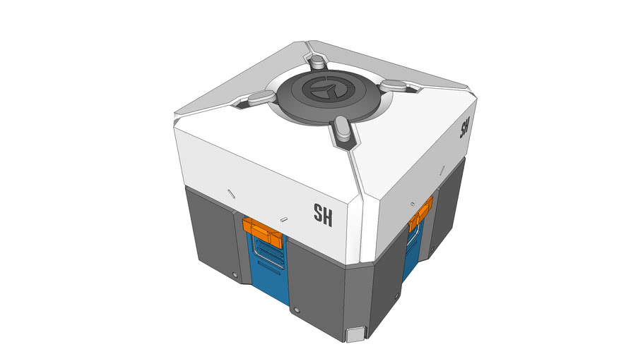 OVERWATCH] 전리품 상자 / LOOT BOX | 3D Warehouse