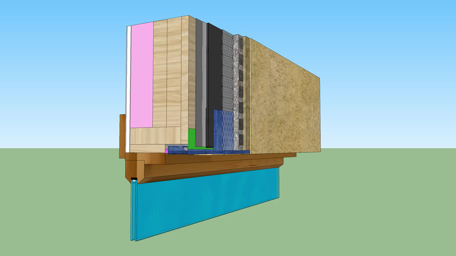 Window Head Detail using Sure Cavity from MTI | 3D Warehouse