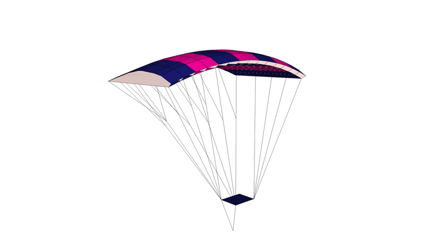 skydiving parachute | 3D Warehouse