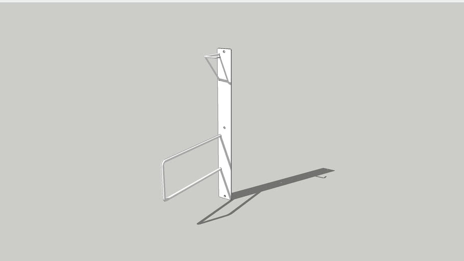 Vertical Bike Rack: The Stirrup | 3D Warehouse