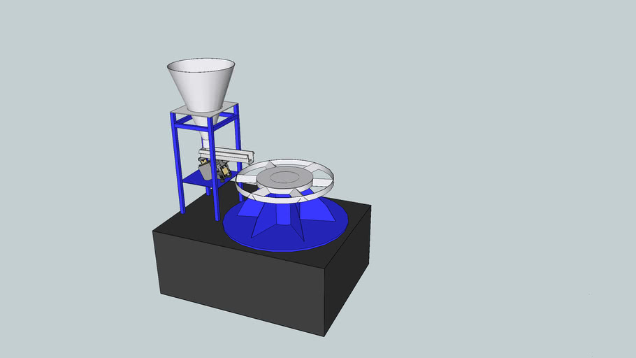 Rotary Sample Divider 30 x 6 | 3D Warehouse