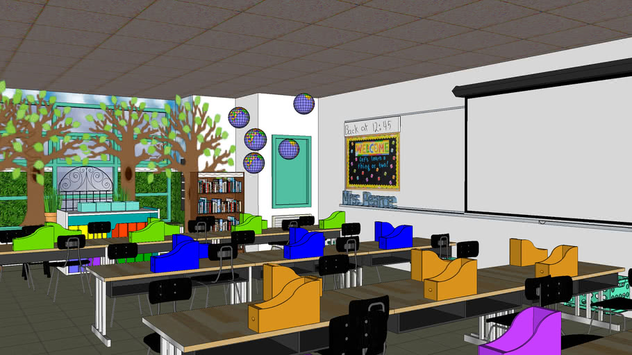 Virtual 3rd grade Classroom | 3D Warehouse