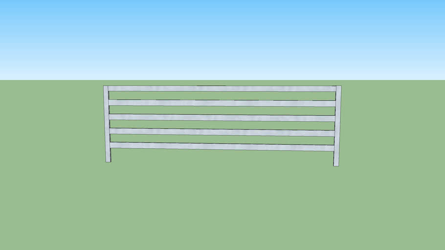 Metal Corral Panel | 3D Warehouse
