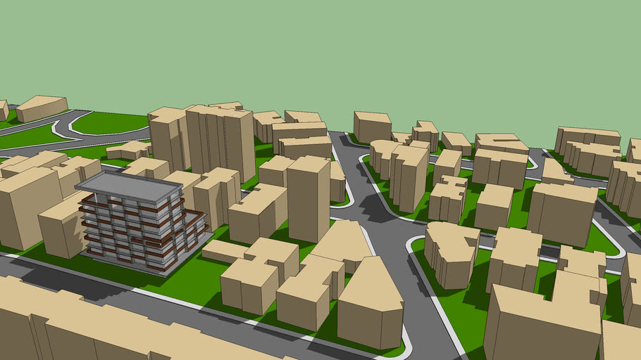 EDIFICIO ROGER GARCIA CONTEXTO AVENIDA VICTORIA | 3D Warehouse