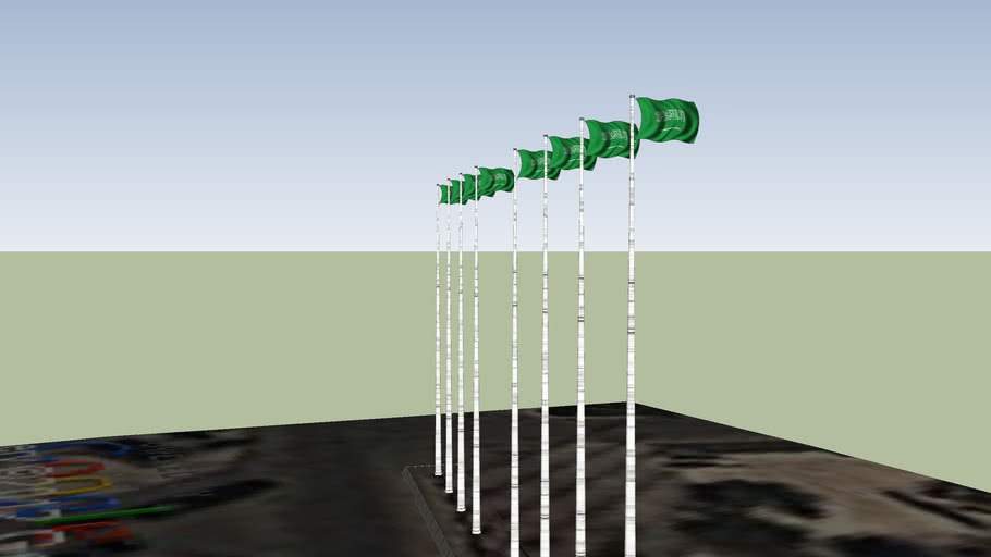 Saudi flag | 3D Warehouse