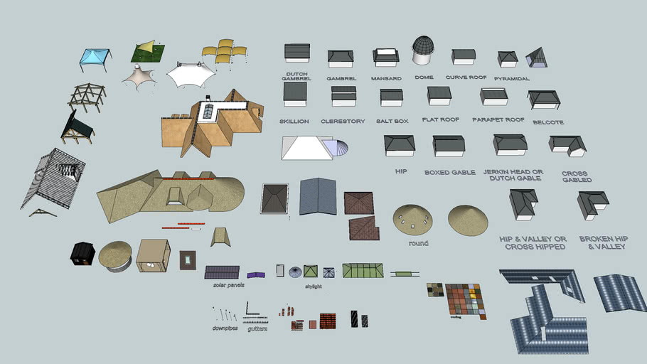 Roofing Type | 3D Warehouse