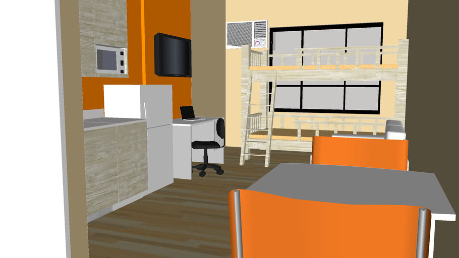 29 Square Meter Condominium Unit | 3D Warehouse