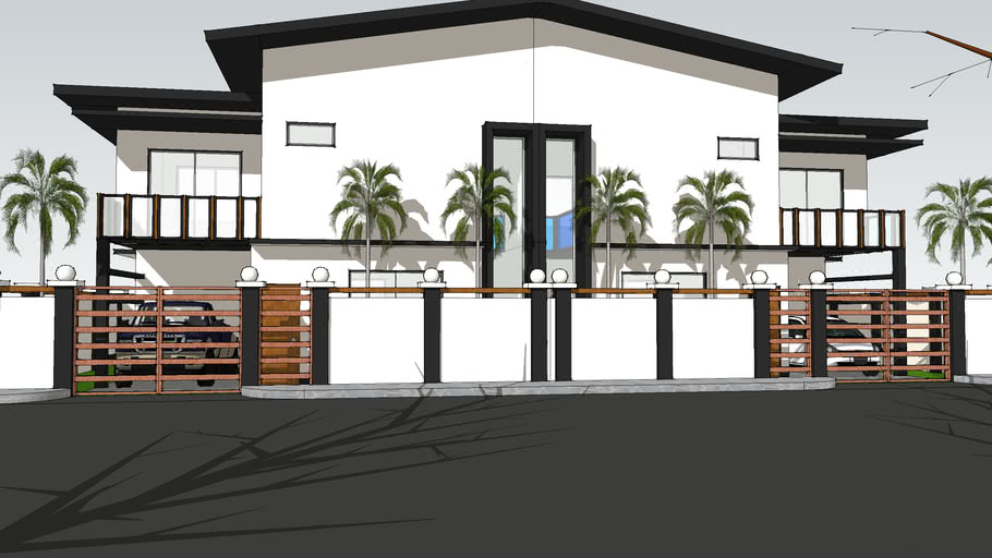 Duplex House | 3D Warehouse