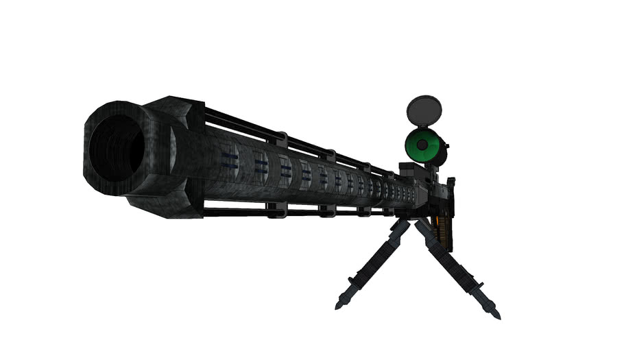 Anti-tank Gauss Rifle Fully Textured | 3D Warehouse