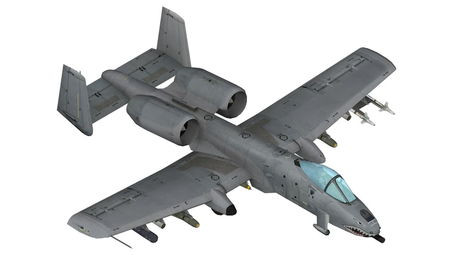 A-10 Thunderbolt II | 3D Warehouse