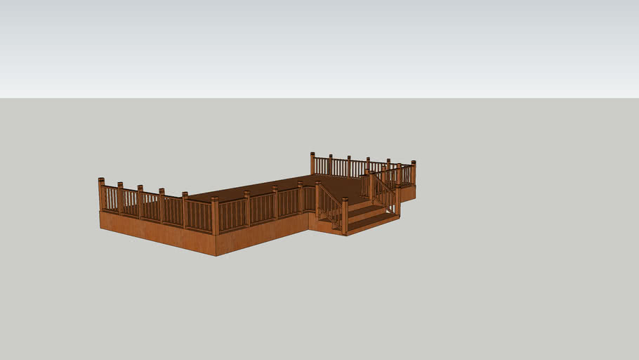Wooden platform | 3D Warehouse