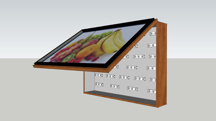 Menu Box Light | 3D Warehouse