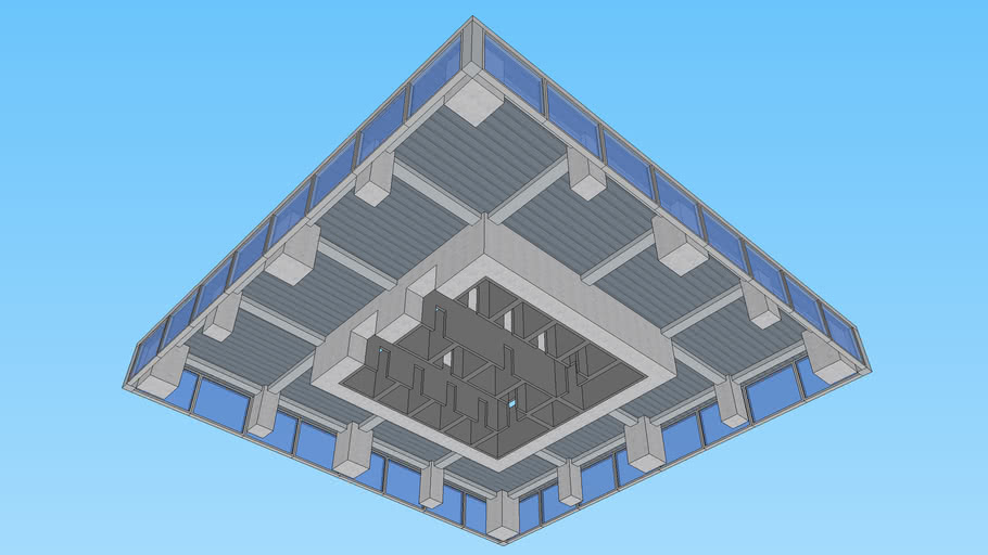 Skyscraper Floor Plan | 3D Warehouse