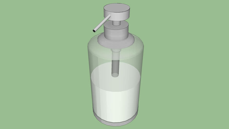 Soap dispenser recolored | 3D Warehouse