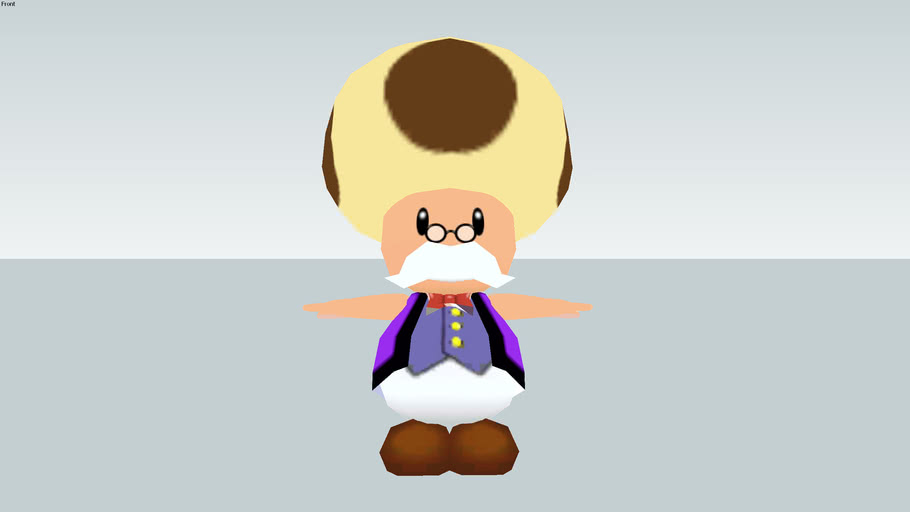 Kinopio / Toadsworth (super mario sunshine) | 3D Warehouse