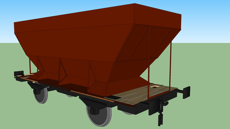 hopper car | 3D Warehouse
