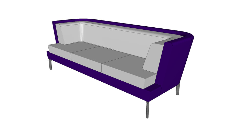 Low Back Sofa Bench | Baci Living Room