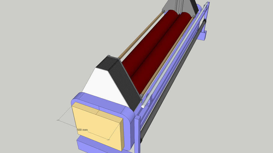 Fabric cutting machine | 3D Warehouse