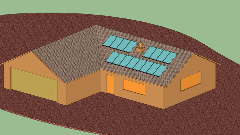 Unirac Solarmount with New Enhancements on Residential | 3D Warehouse