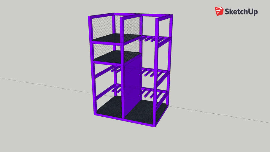 Kitting Rack (Laydown) | 3D Warehouse