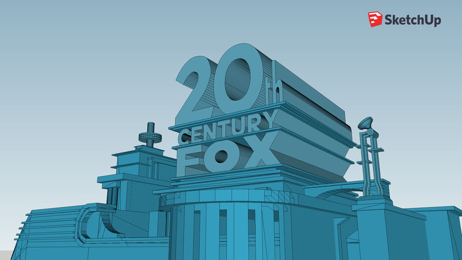 tcf logo but IT BLUE | 3D Warehouse