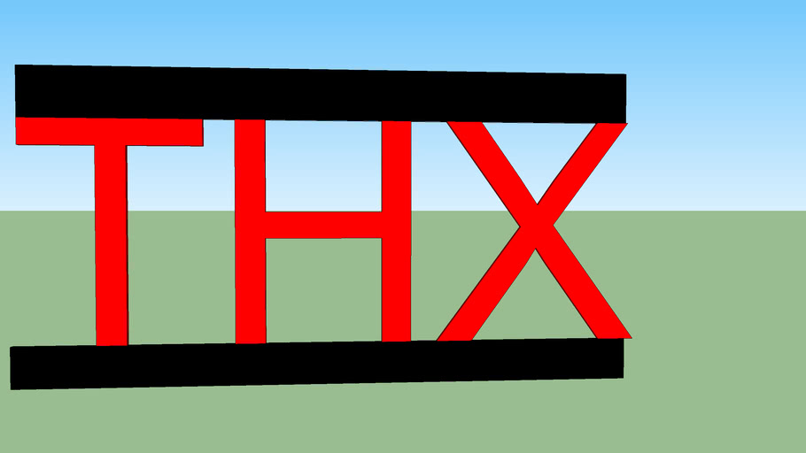 Thx 3d Logo