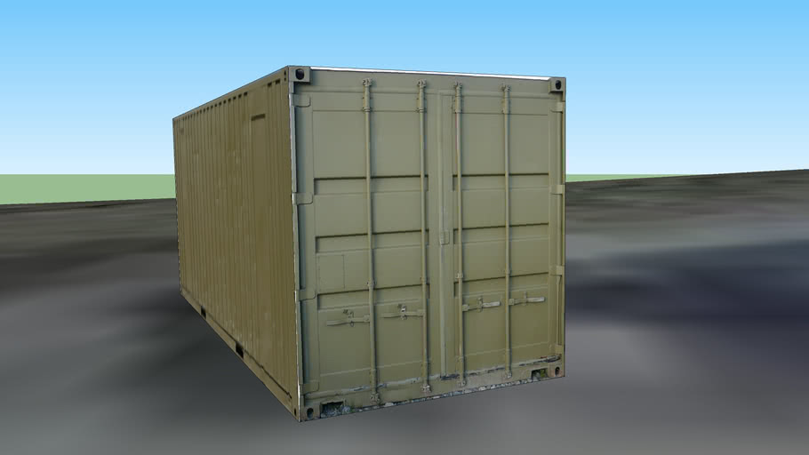 Connex storage unit c | 3D Warehouse