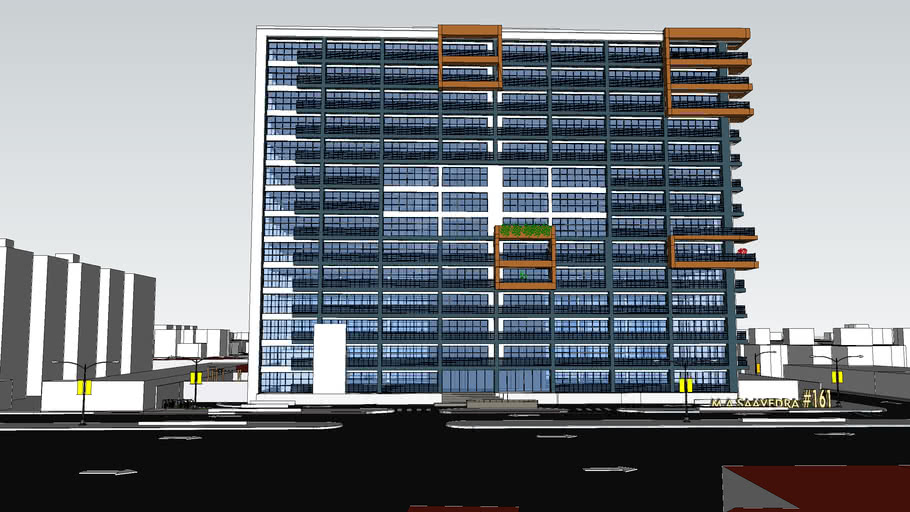 Departamentos 14 Niveles | 3D Warehouse