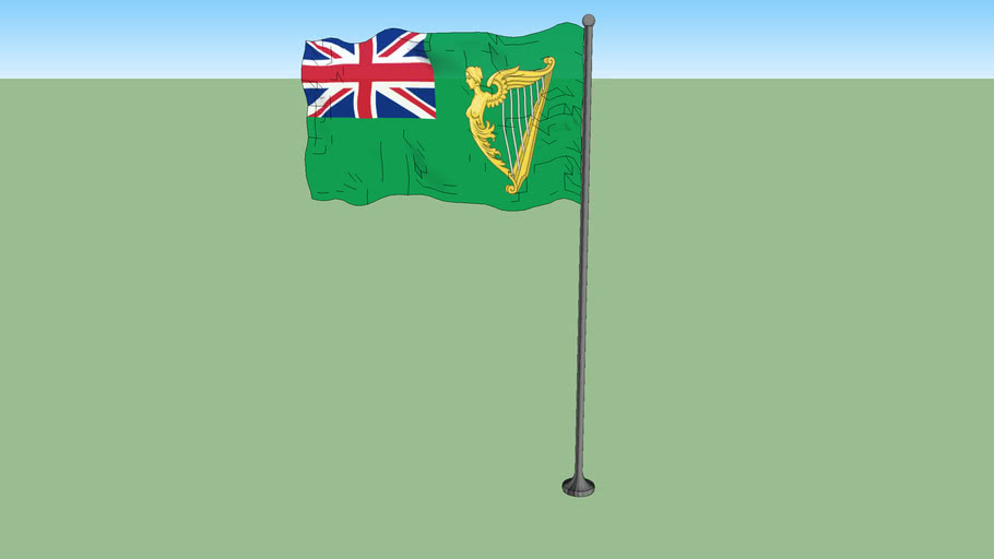 Green ensign | 3D Warehouse