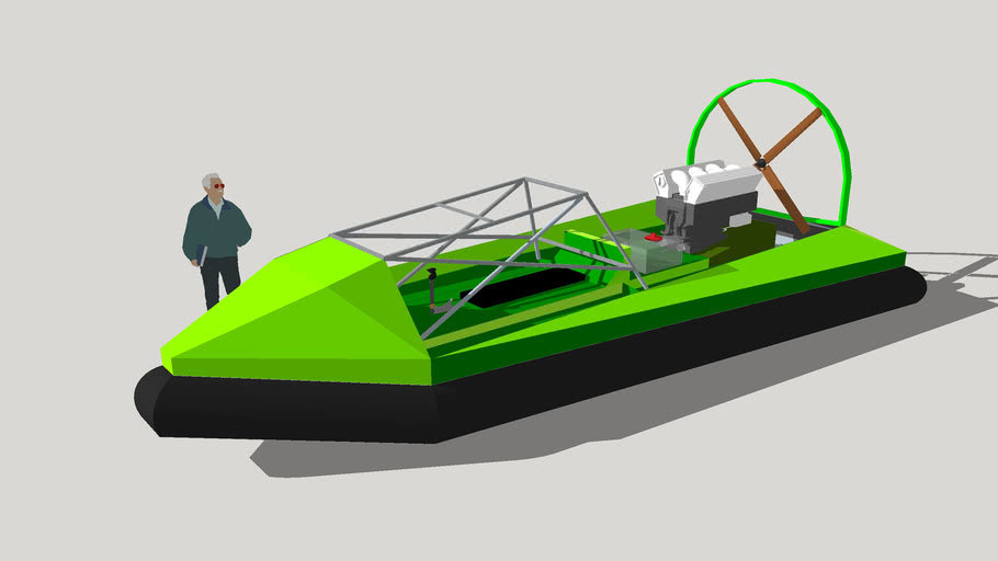 Racing Hovercraft | 3D Warehouse