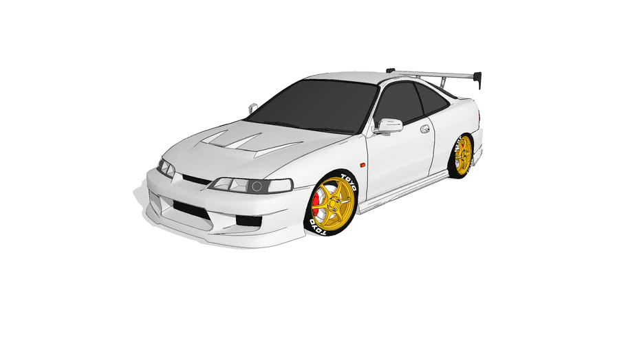 Honda Integra DC2 C-West | 3D Warehouse