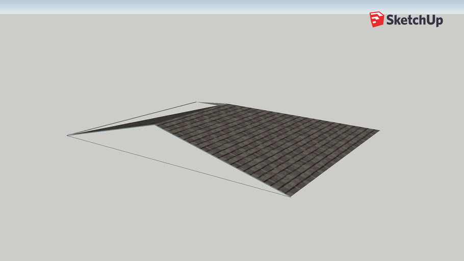 Half Hip Roof Cutaway | 3D Warehouse