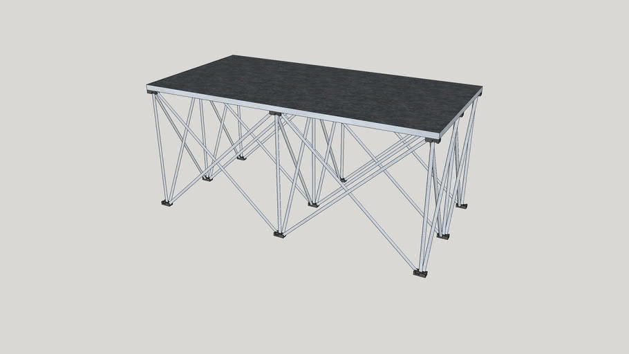 Stage platform | 3D Warehouse